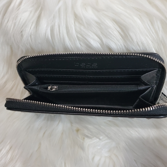 bebe | Bags | Bebe Jane Zip Around Wallet | Poshmark